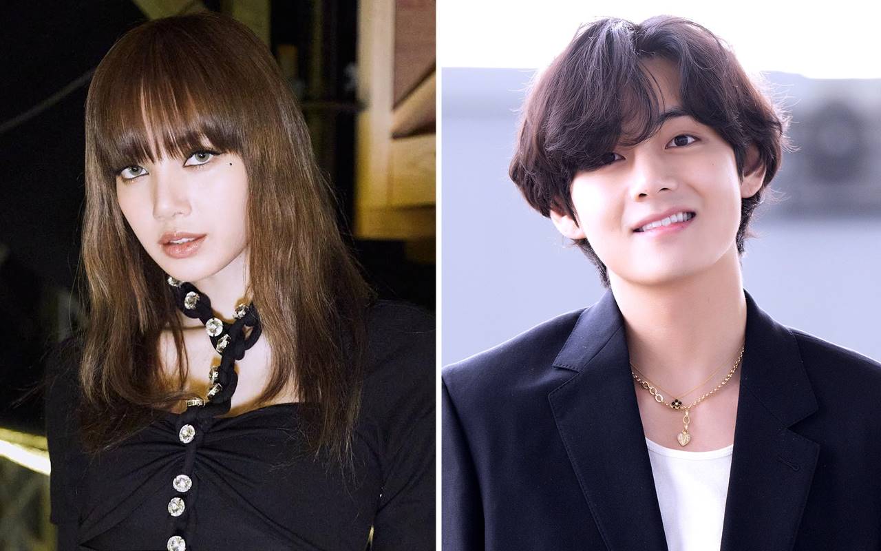 Foto Bareng Lisa BLACKPINK, V BTS Juga Dirangkul Supermodel Terkenal