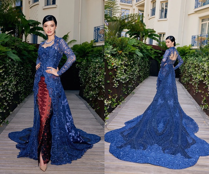 10 Adu Pesona Raline Shah Dan Cinta Laura-Putri Marino Pakai Gaun Mewah ...