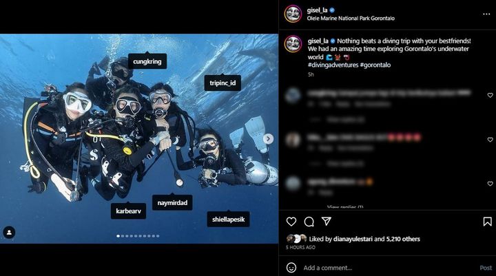 Gisella Anastasia Pilih Cuek Usai Video Dirangkul Mesra Teman Cowok Viral