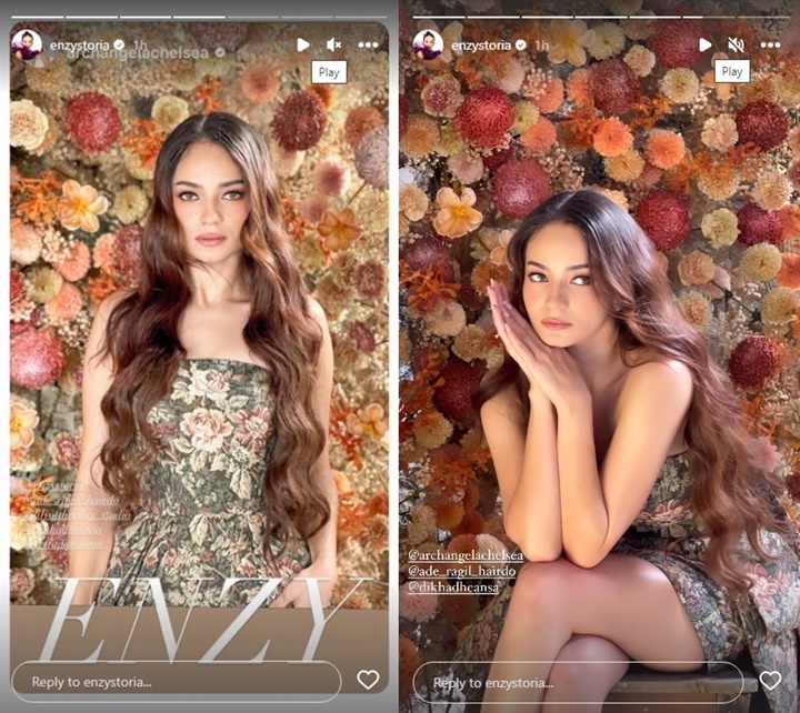 Tampil Bak Barbie Hidup, Enzy Storia Pose Seksi di Pemotretan Terbaru