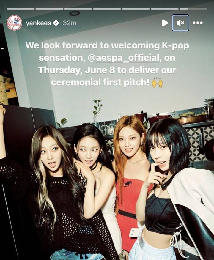 aespa Bakal Jadi Pelempar Bisbol dan Perform di New York, Kualitas Udara Buruk Tuai Kekhawatiran