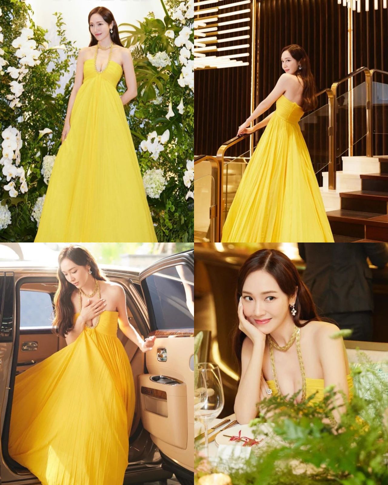 Jessica Sukses Sihir Fans Tampil Bak Princess Belle Dengan Gaun Kuning ...