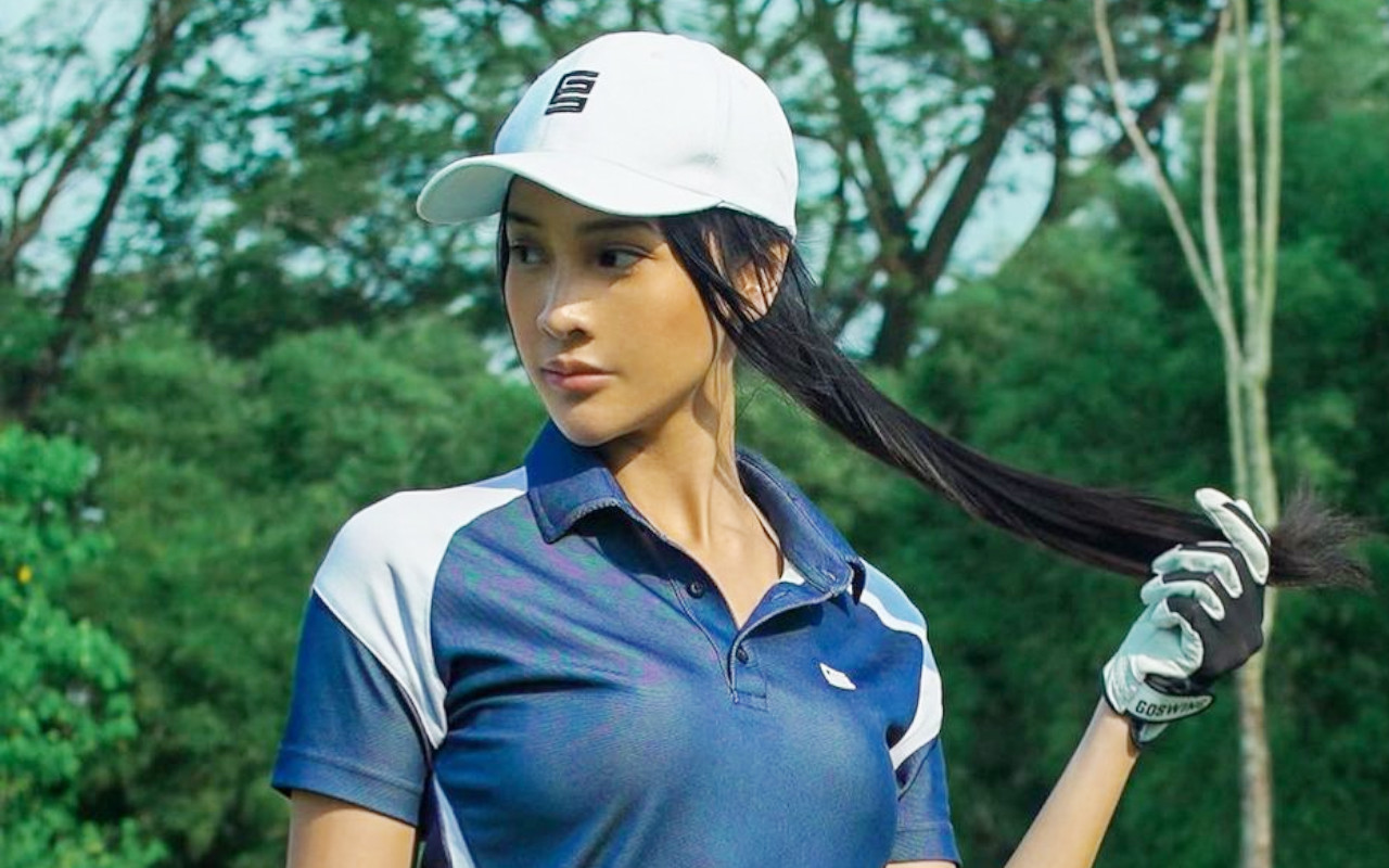 Anya Geraldine Sebal Lihat Fotonya Versi AI Artis Korea