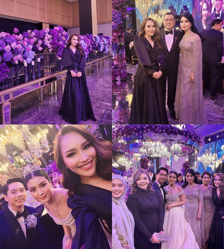 Bak Award, Intip Gaya Ayu Ting Ting dan 9 Artis Ini di Resepsi Kevin Sanjaya dan Valencia Tanoe