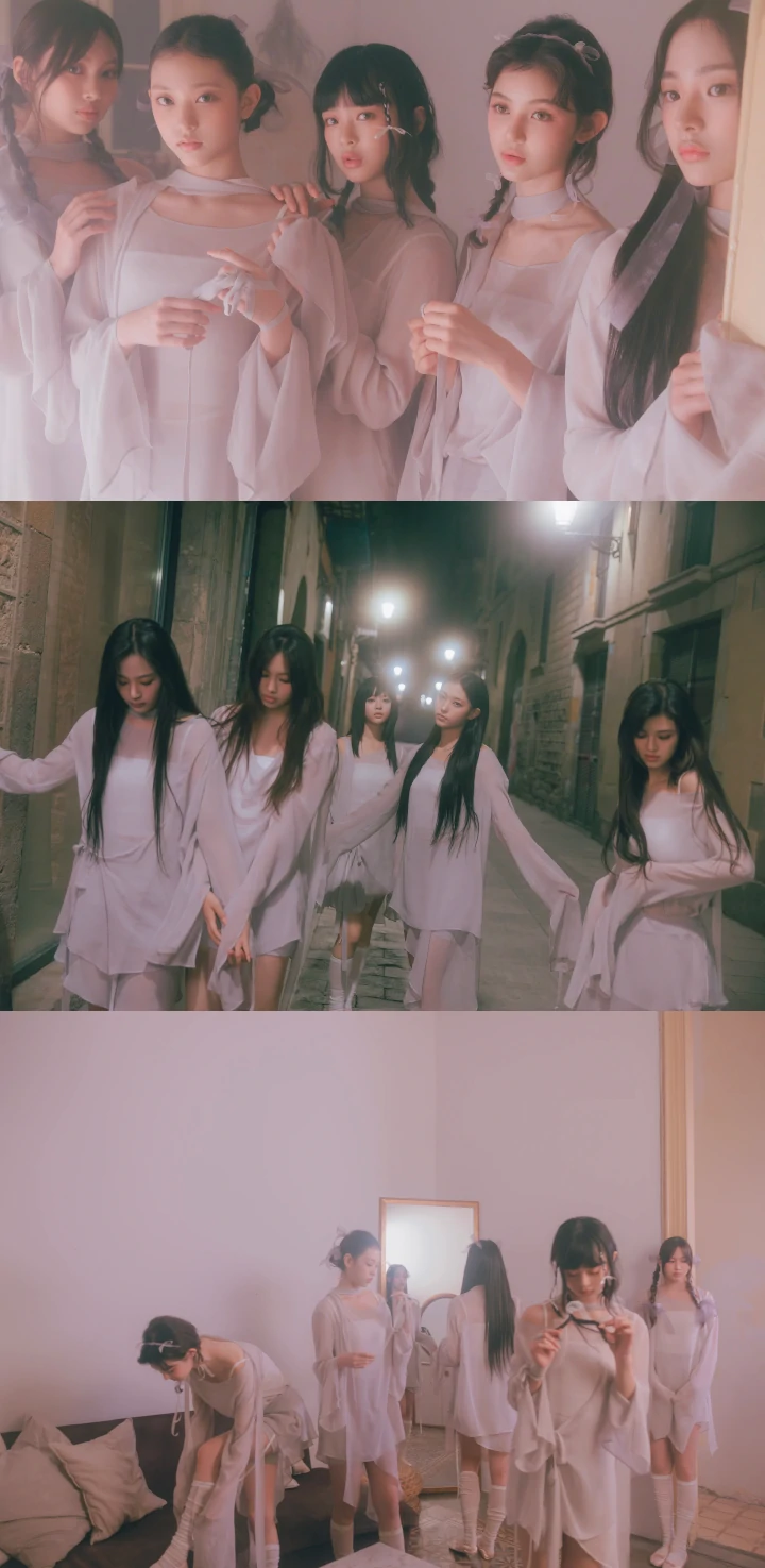 NewJeans Tampil Ala Peri dan Balerina di Teaser 'Get Up', Visual Dua ...