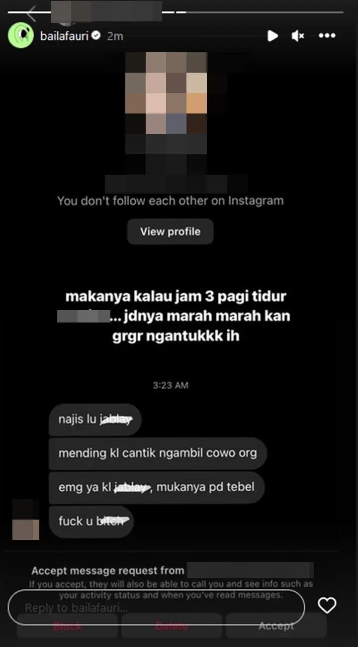 Respons Savage Baila Fauri Kekasih Devano Danendra Dituding Ambil Pacar Orang