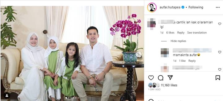 Aufar Hutapea Mantan Olla Ramlan Dikira Punya Istri Baru, Sosok Wanita ...