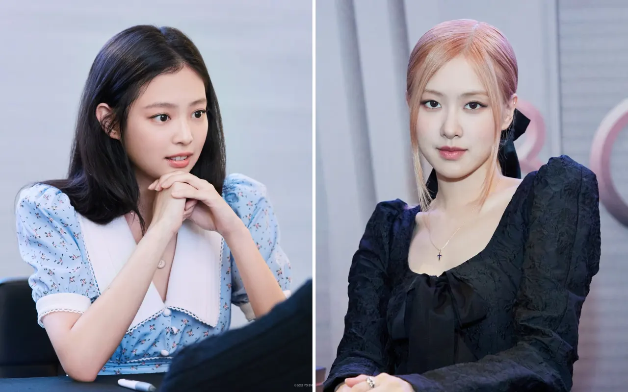 Jennie dan Rose BLACKPINK Asyik Nggosip di Bandara