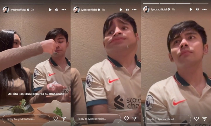 Jail Banget, Lyodra Kerjai Riza Syah Hingga Sang Pacar Melotot