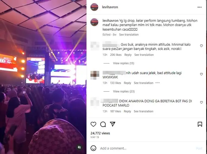 Keisya Levronka Dibela Host Lain Soal Dugaan Bad Attitude, Momen Naikkan Kaki Disorot