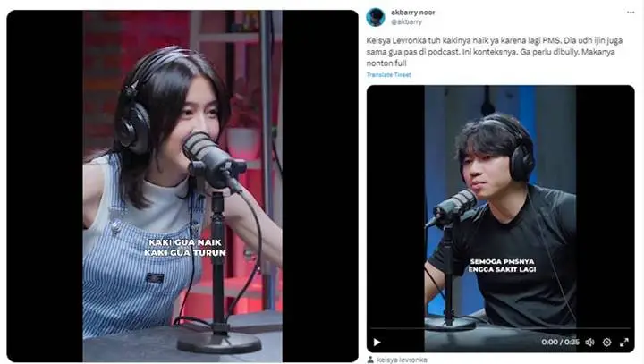 Keisya Levronka Dibela Host Lain Soal Dugaan Bad Attitude, Momen Naikkan Kaki Disorot