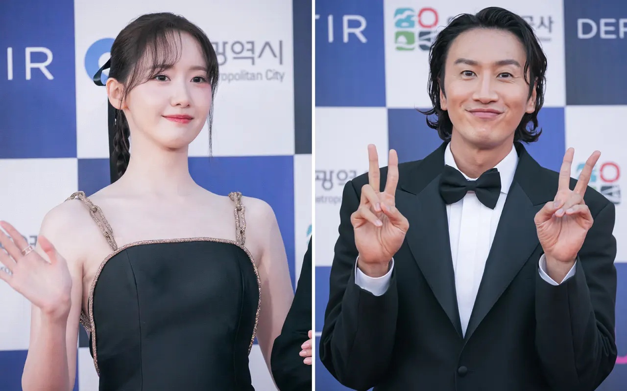 Blue Dragon Series Awards 2023: Cara YoonA SNSD Bantu Lee Kwang Soo yang Panik Disorot