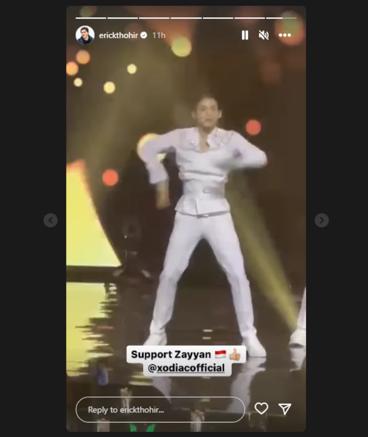 10 Potret Zayyan XODIAC Manggung Di Indonesia, Erick Thohir Sibuk Ngefancam