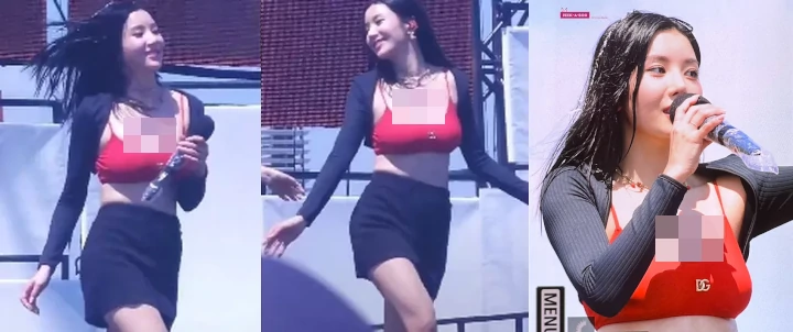 Kwon Eunbi Kembali Bikin Heboh dengan Penampilan Seksinya di Water Bomb Japan