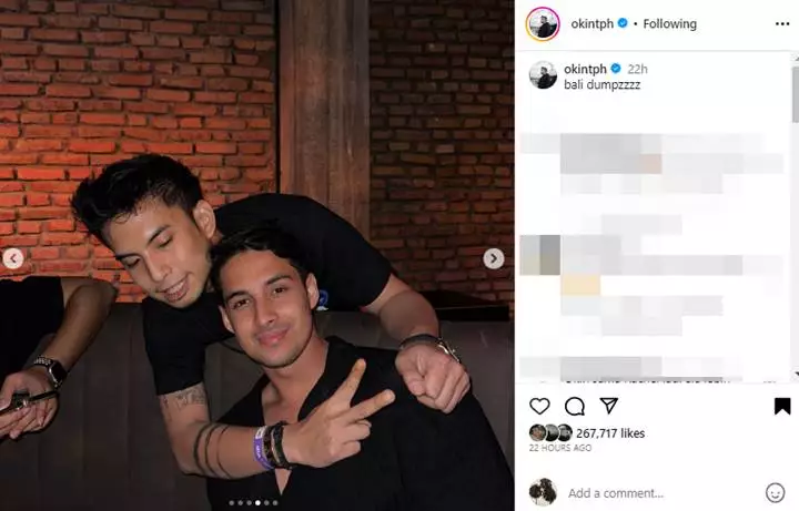 Okin Upload Foto Bareng Salim Nauderer Pacar Rachel Vennya Bak Brothers ...