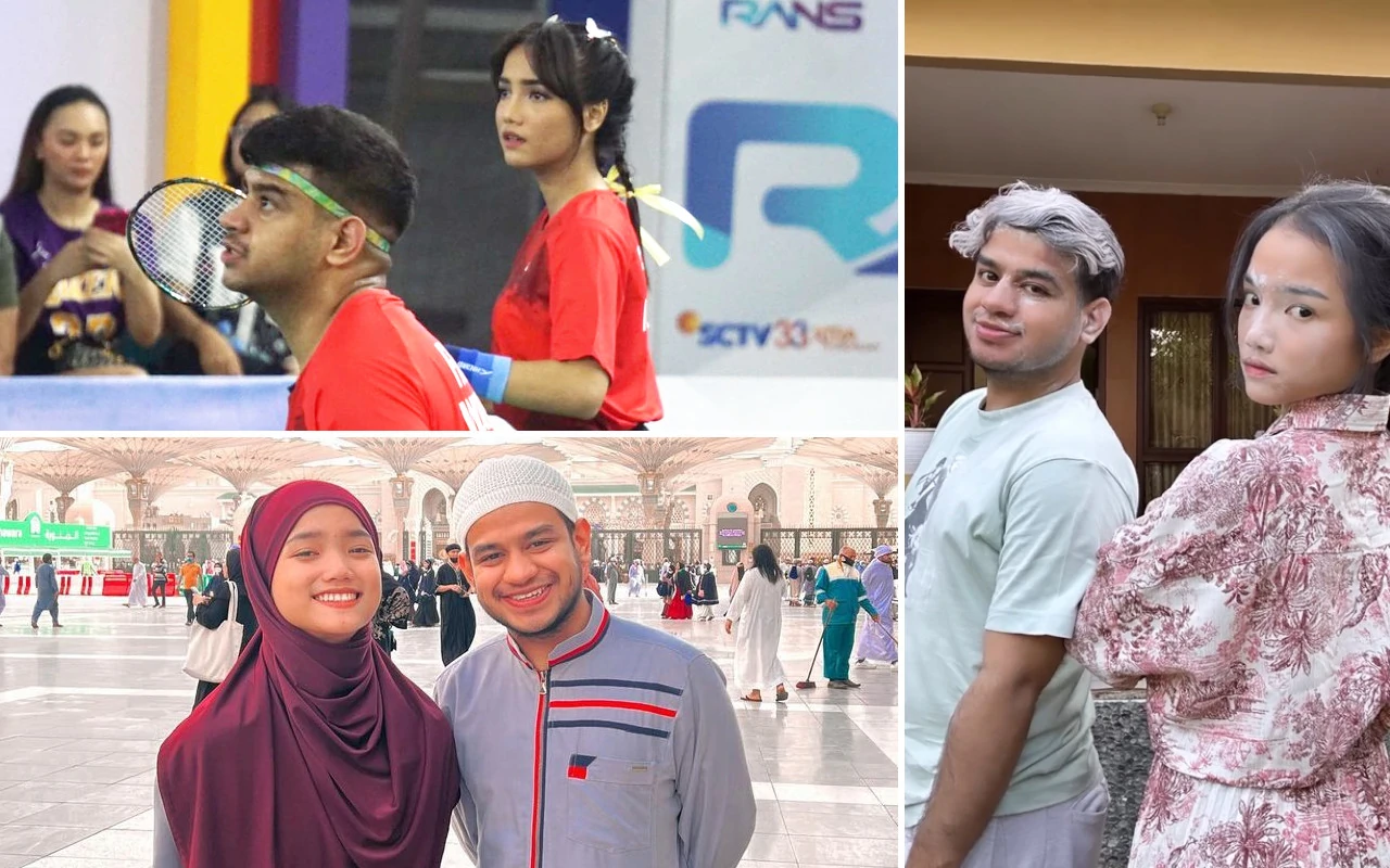 Fuji An & Fadill Jaidi Partner Tanding Badminton, Intip 7 Potret Sobat Kentel Mereka Lainnya