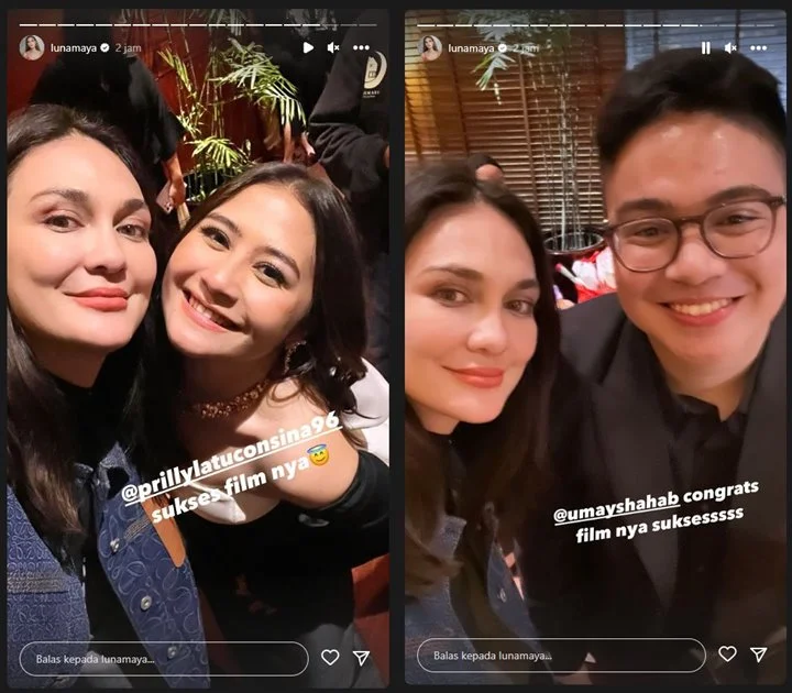 Luna Maya Kompak Senyum Bareng Mantan Kekasih Maxime Bouttier Sembari ...