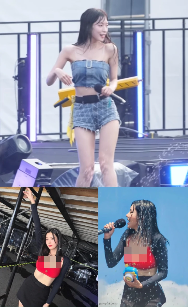 Kwon Eunbi dan Arin Oh My Girl Disebut Dewi 'Water Bomb' Generasi Baru