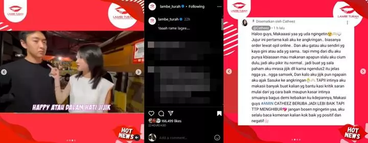 Adab Catheez Makan Di Angkringan Dikritik Usai Bilang Jijik, Reaksi ...