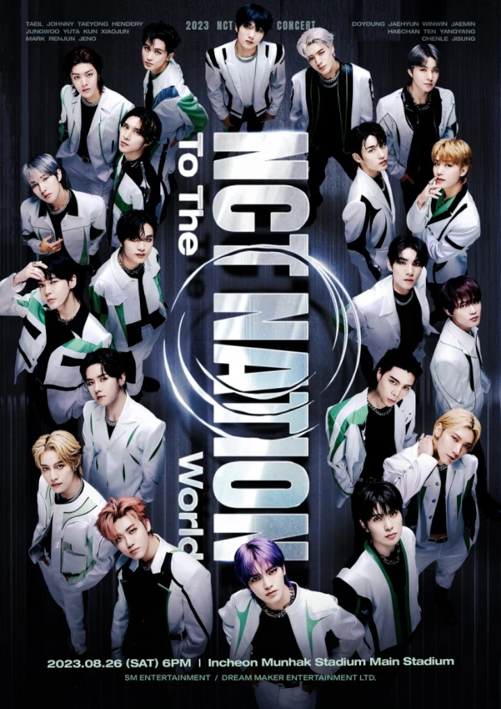 NCT Rilis Poster Konser Full Team OT20 'NCT NATION', Sebagian Fans ...