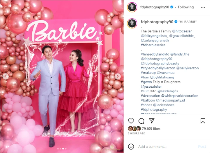 Felicya Angelista dan Caesar Hito Dipuji Bak Gambaran Barbie-Ken Ketika ...