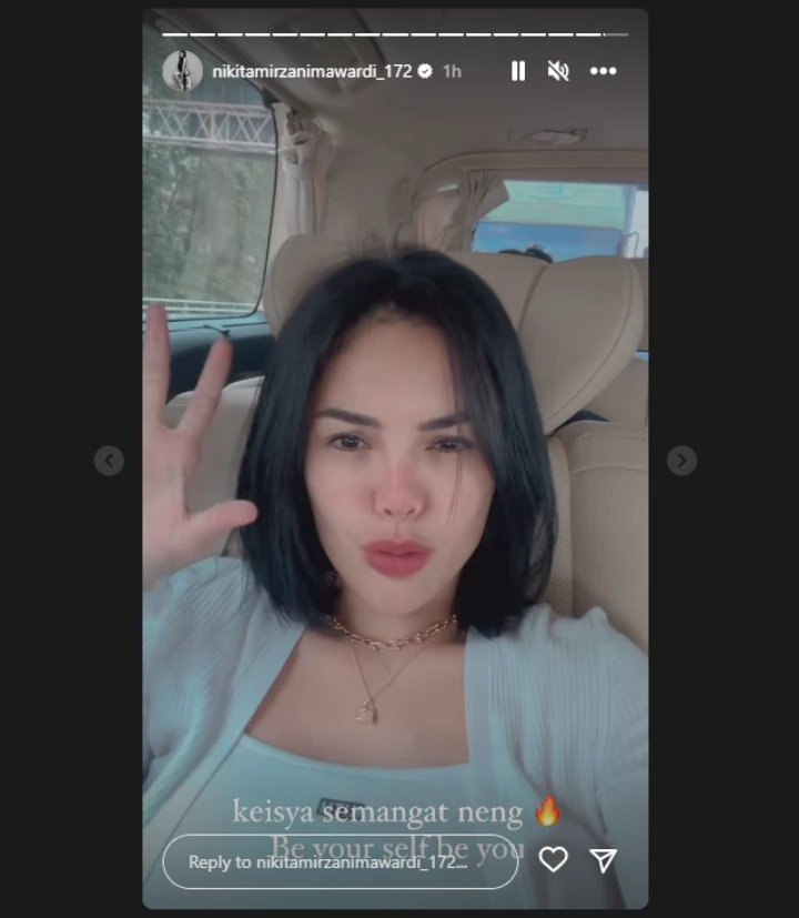 Nikita Mirzani Semangati Keisya Levronka, Beri Pesan Bijak Soal Jadi Diri Sendiri