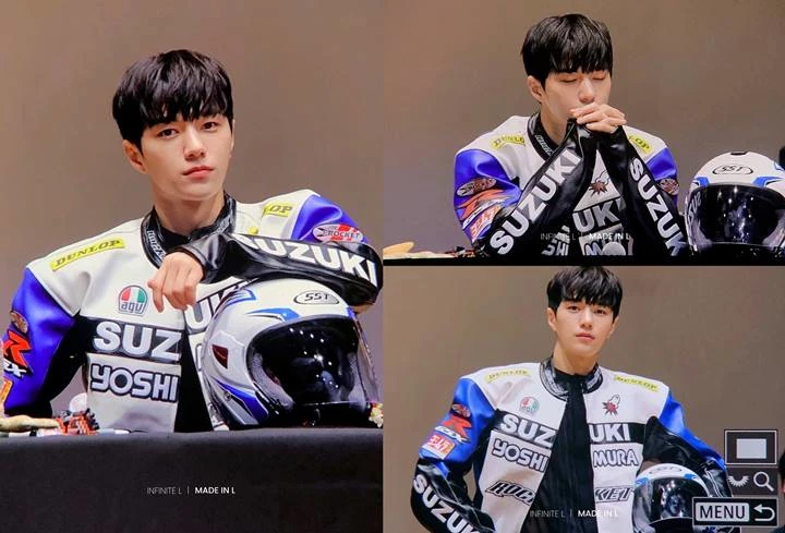 L INFINITE Cosplay Pembalap di Fansign Terbaru, Visual Paripurna Masih ...