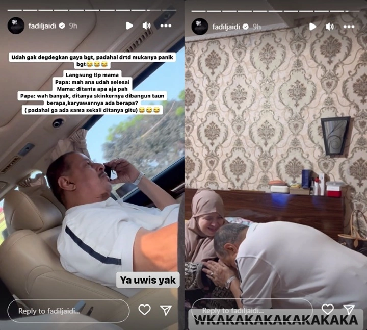 Fadil Jaidi Ngabrut, Pak Muh Sang Ayah Sampai Bohongi Istri Demi Tutupi Gengsi