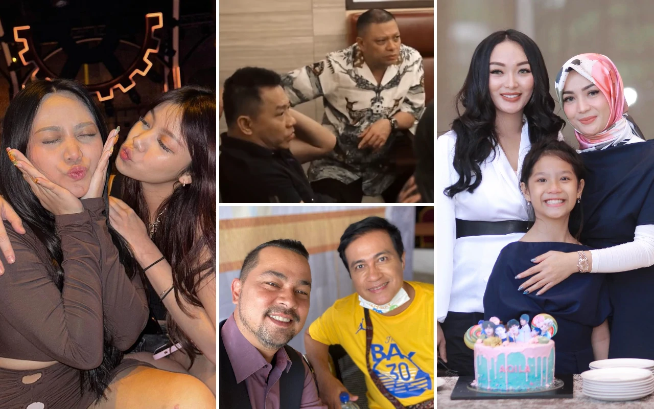 Rachel Vennya Bak Bestie dengan Pacar Okin, 8 Potret Seleb Akur Bareng Pasangan Baru Sang Mantan
