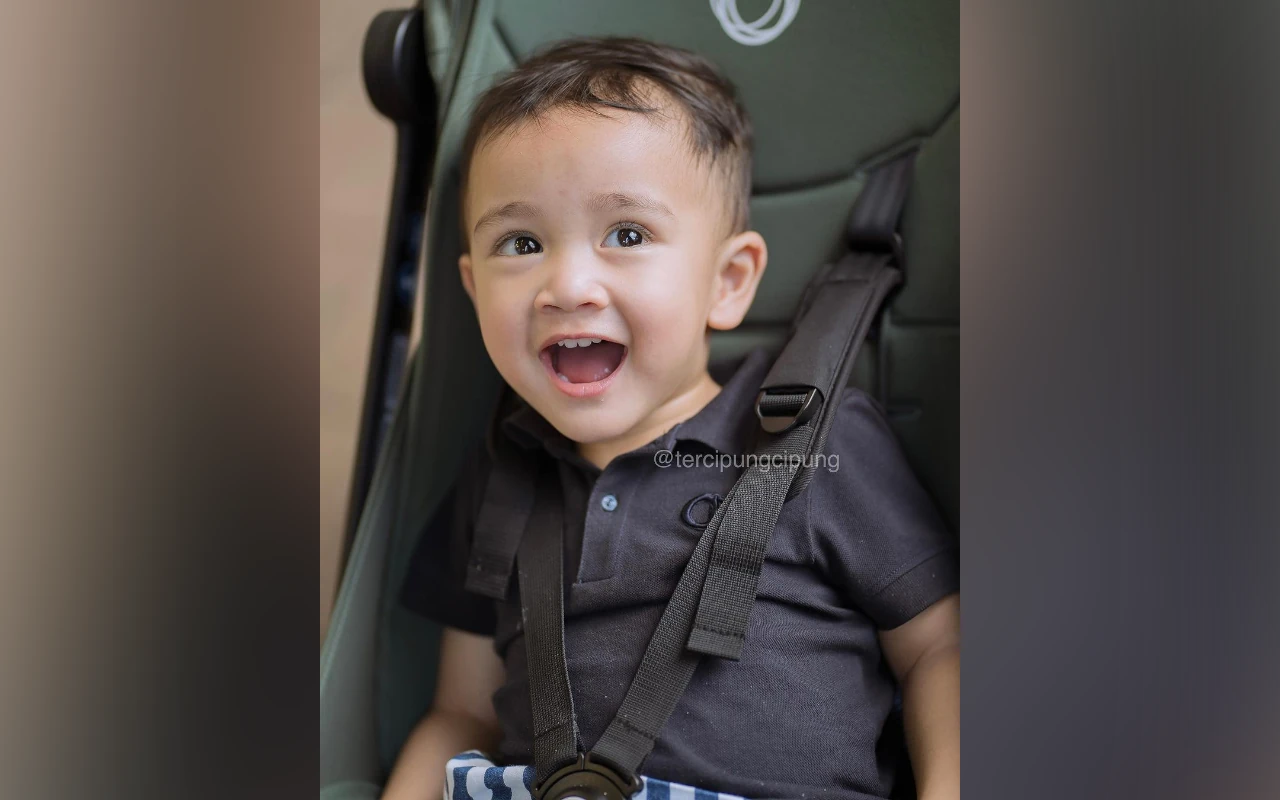 Rayyanza Berdamage Pamer Rambut Baru, Aksi Pakai Headband HUT RI 9 ...