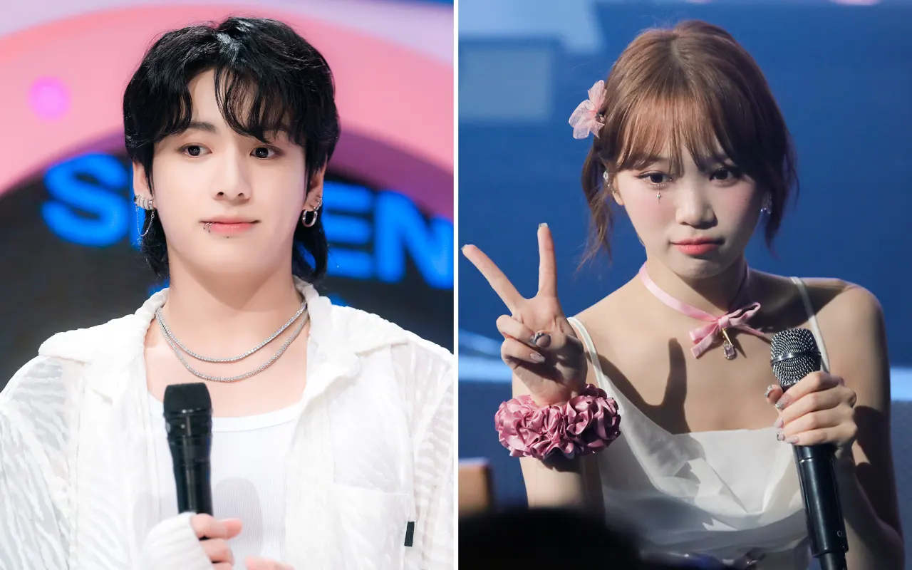 Jungkook BTS Like dan Komentari Video Kim Chaewon LE SSERAFIM
