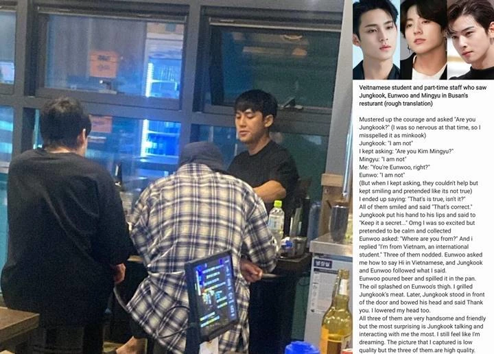 Jungkook BTS & Cha Eunwoo ASTRO Main Bareng di Busan, Ternyata Ada Mingyu SEVENTEEN