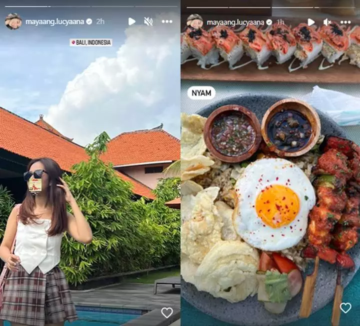 Mayang Adik Vanessa Angel Asyik Liburan Ke Bali Seraya Pamer Prestasi ...