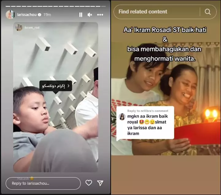 Pacar Baru Larissa Chou Temani Yusuf Salat Jumat, Tabiat Asli Bak Hempas Isu Bad Attitude