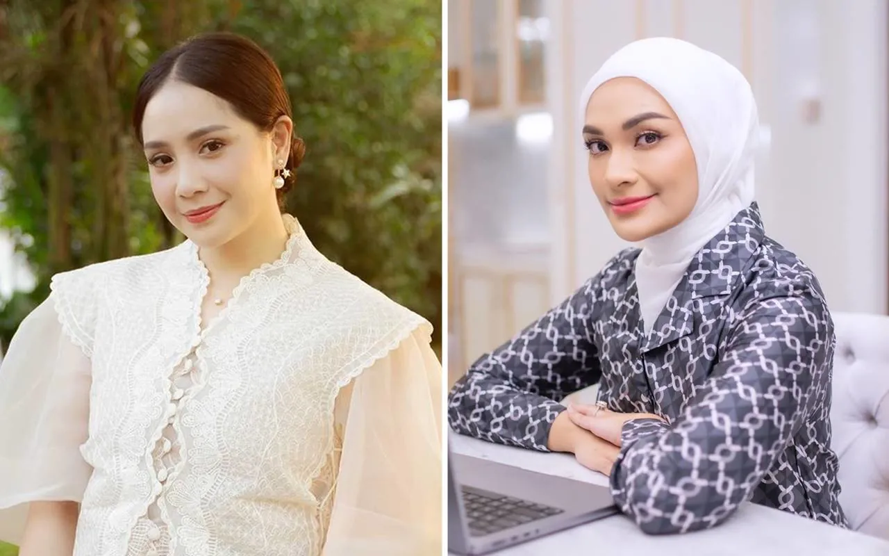 Nagita Slavina Cantik Berhijab Bareng Putri Zulhas, Aksi Naik Bajaj Pakai Seragam SMP Bikin Gemas