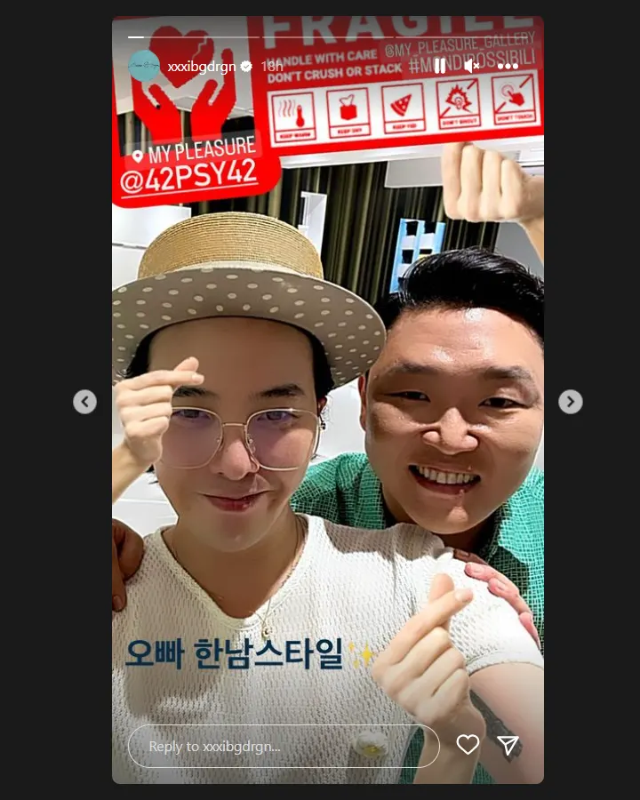 G-Dragon BIGBANG dan PSY Nongkrong Jadi Bahan Gosip