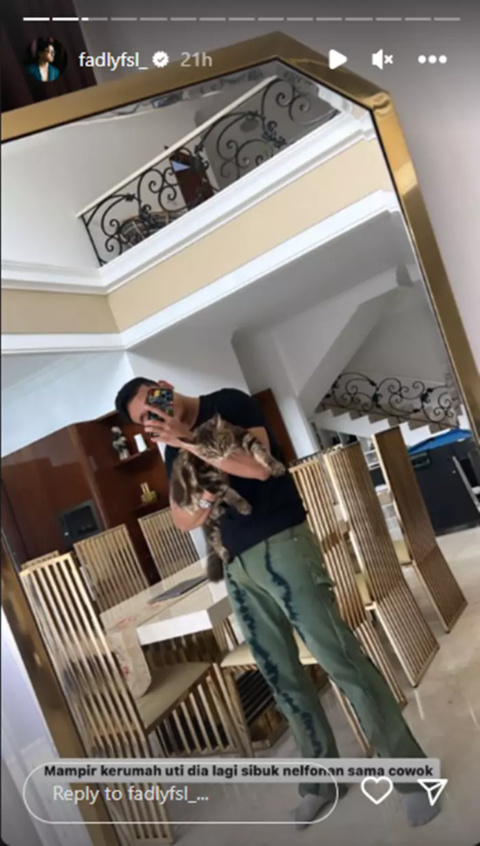 Mampir ke Rumah Fuji An, Fadly Faisal: Dia Lagi Sibuk Nelfonan Sama Cowok