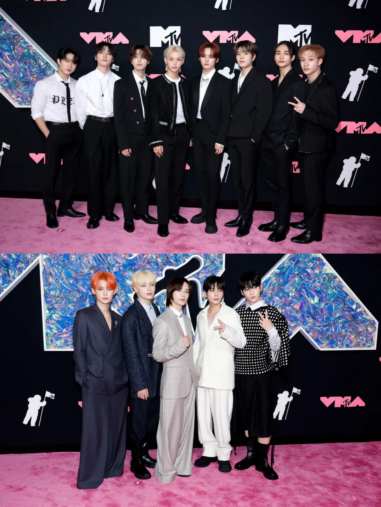 Perbedaan Mencolok Stray Kids dan TXT di Red Carpet MTV VMAs 2023