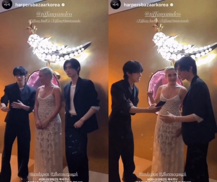 Cara Sunghoon dan Jake ENHYPEN Bikin Florence Pugh Ketawa di Event ...