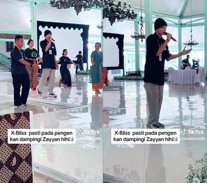 Zayyan XODIAC Terekam Gladi Resik Nyanyikan 'Indonesia Pusaka' Sebelum Manggung di Solo