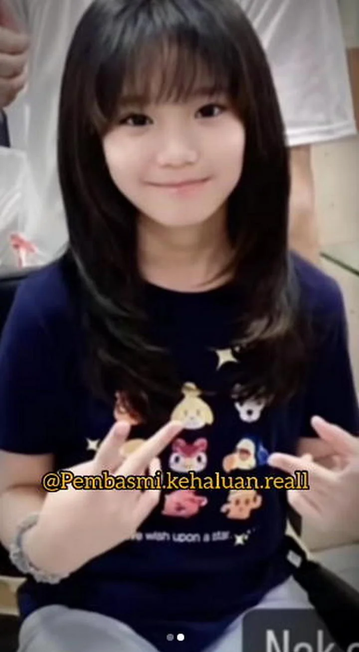 Bilqis Putri Ayu Ting Ting Ganti Gaya Rambut Lurus Jadi Mirip Yoona SNSD