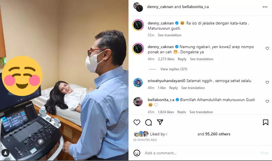 Denny Caknan Girang Kabarkan Bella Bonita Hamil