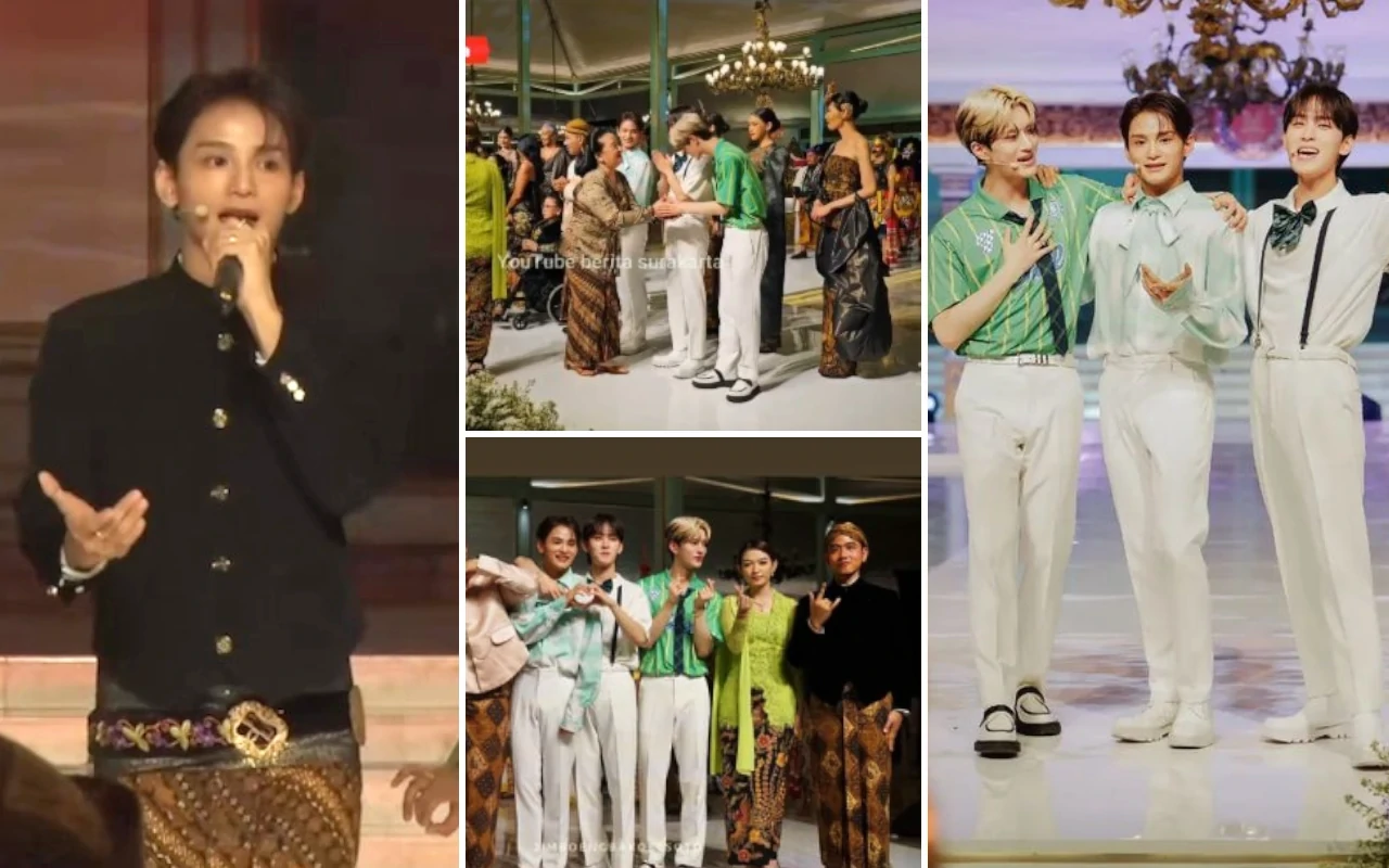 10 Potret XODIAC Manggung di Solo, Zayyan Pakai Beskap Bak Pangeran Jawa