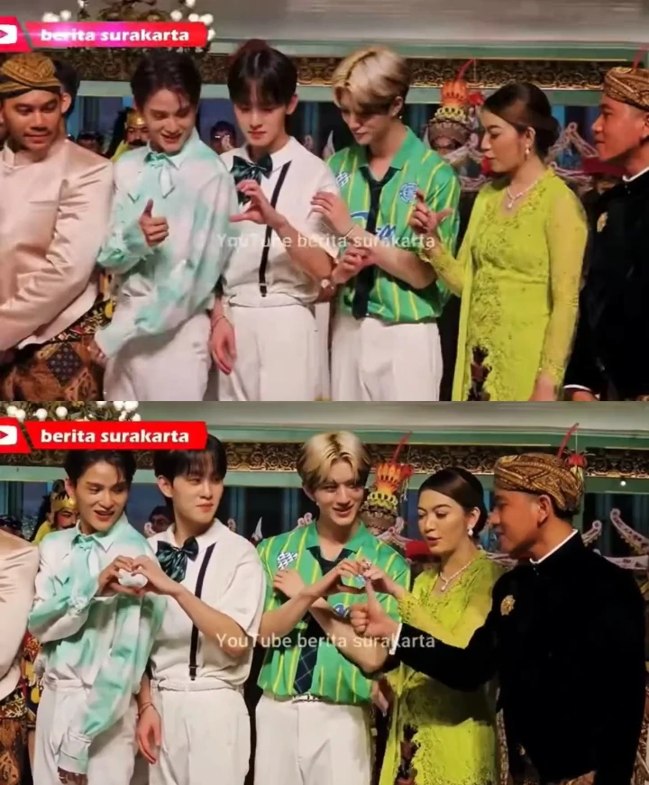 10 Potret XODIAC Manggung di Solo, Zayyan Pakai Beskap Bak Pangeran Jawa