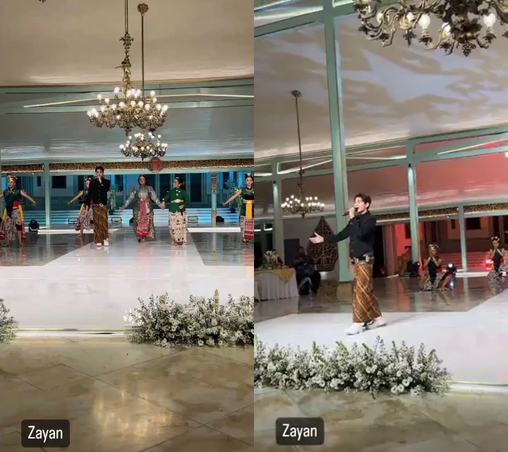 10 Potret XODIAC Manggung di Solo, Zayyan Pakai Beskap Bak Pangeran Jawa