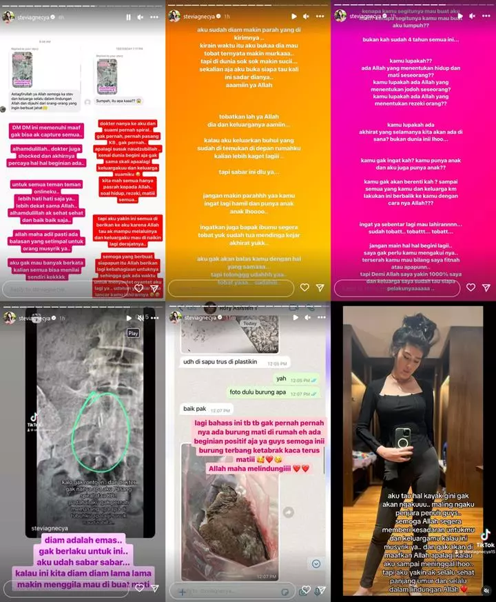 Geger Stevi Agnecya Eks Istri Samuel Rizal Curhat Disantet, Bukti ...