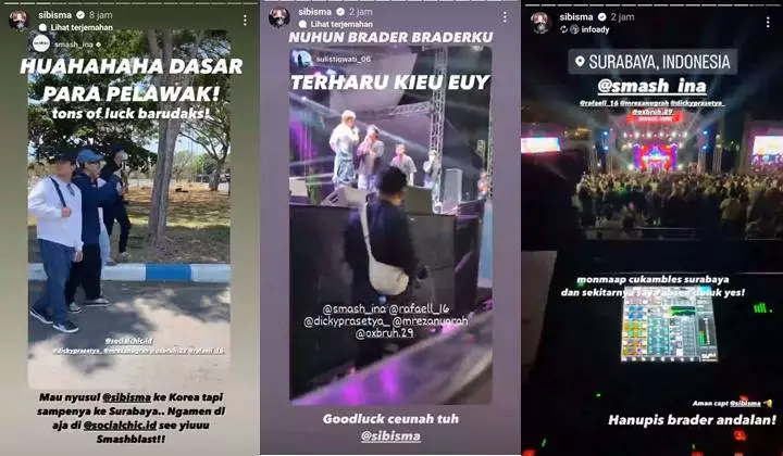Bisma Ikut Kompetisi Dance di Korea, Dukungan Member SMASH Kocak Hingga ...