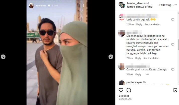 Lady Nayoan Jadi Princess, Syahnaz Tak Kalah Cantik Saat Bercadar Ala ...