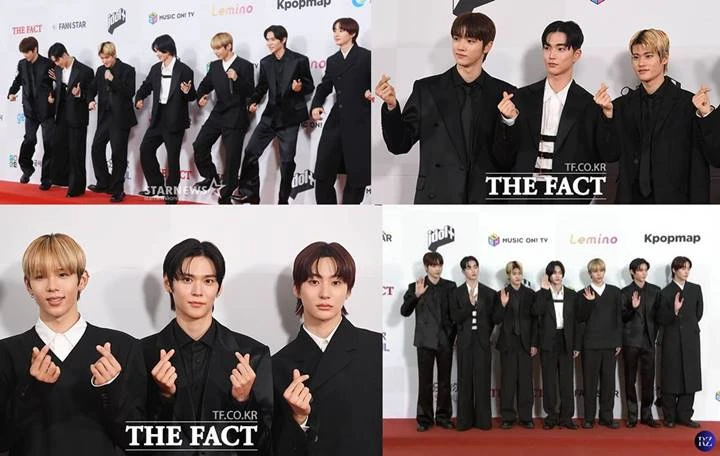 TMA 2023: RIIZE Perdana Pakai Setelan Jas di Red Carpet, Gaya Rambut Baru Bikin Syok