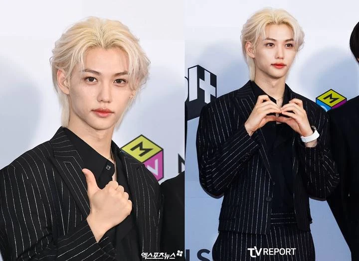 TMA 2023: Felix Stray Kids Viral Gegara Penampilan di Red Carpet